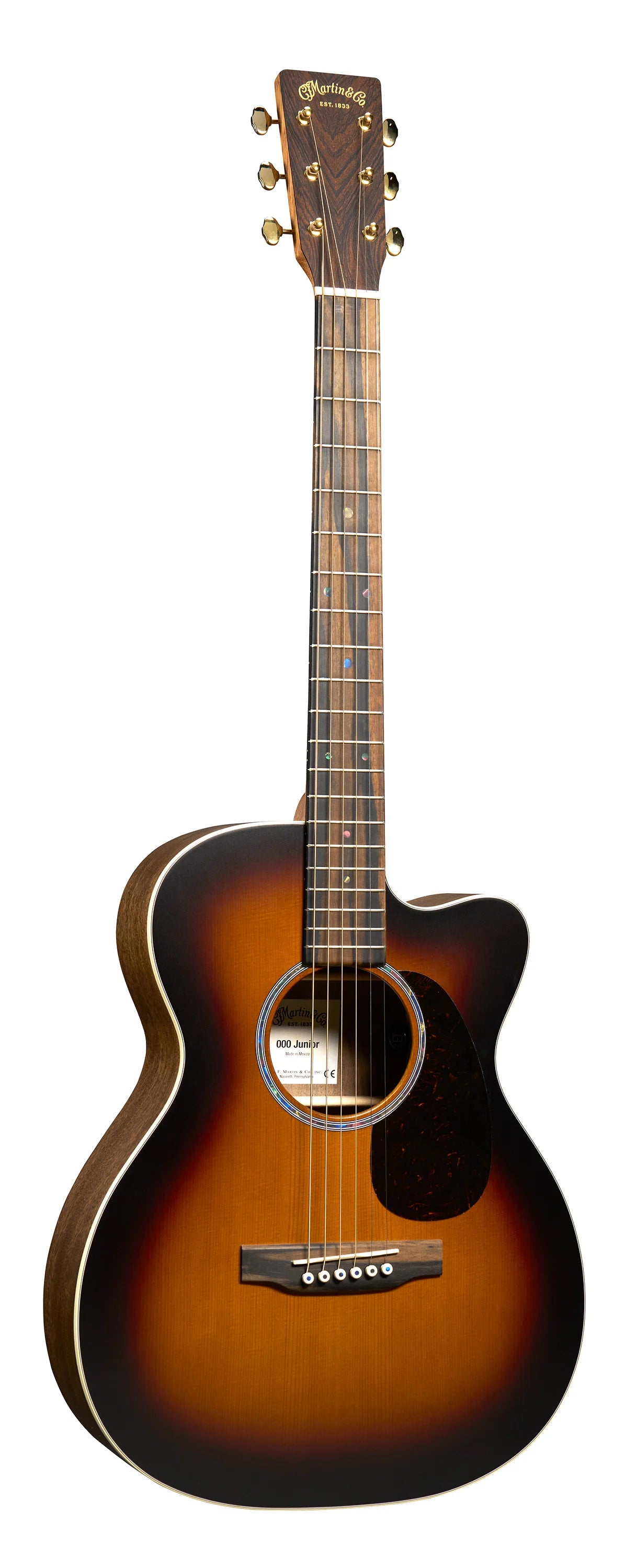 Đàn Guitar Acoustic Martin 000C Jr E Walnut Burst - Junior Series ...