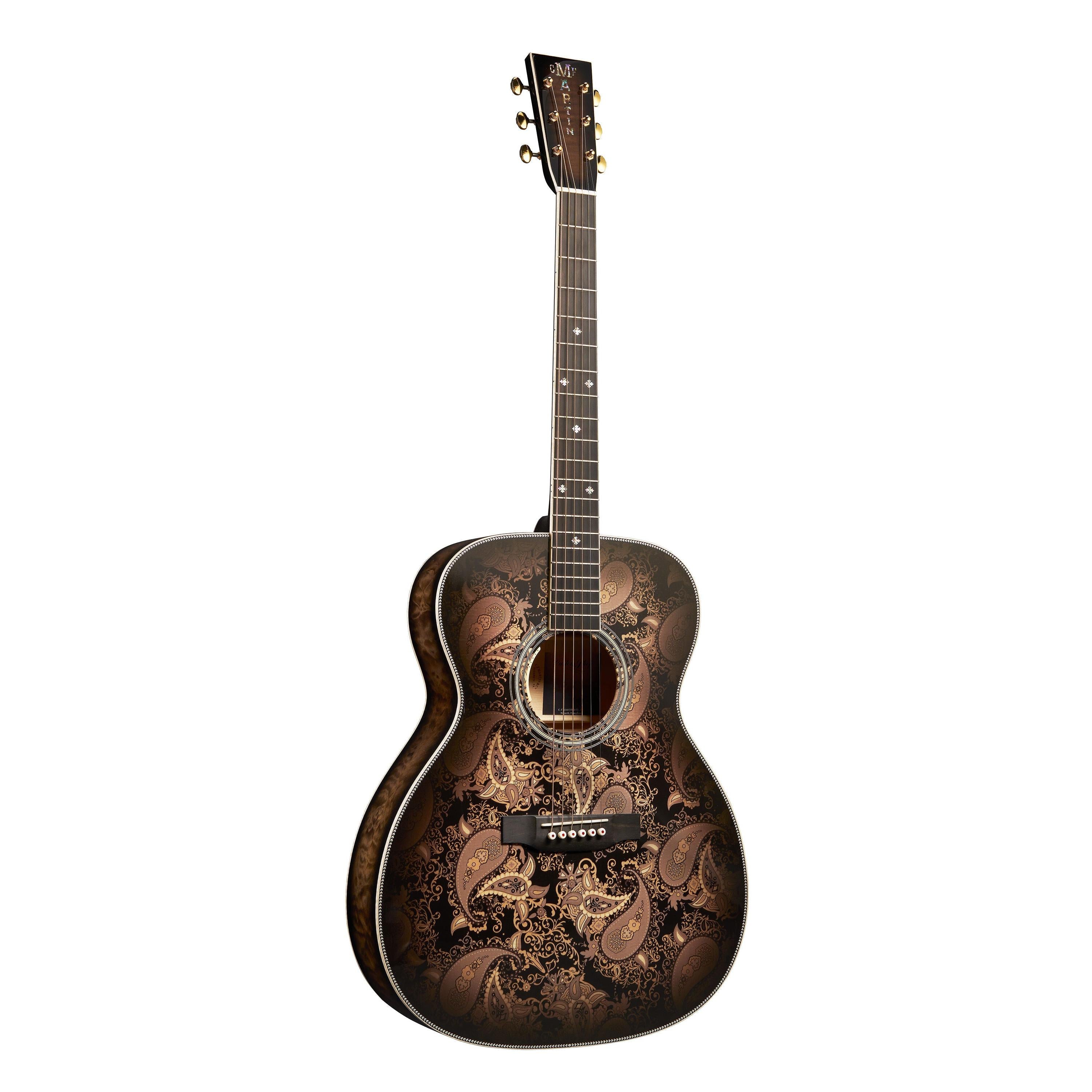 Đàn Guitar Acoustic Martin Custom Shop M Paisley Ember Burst - Custom ...