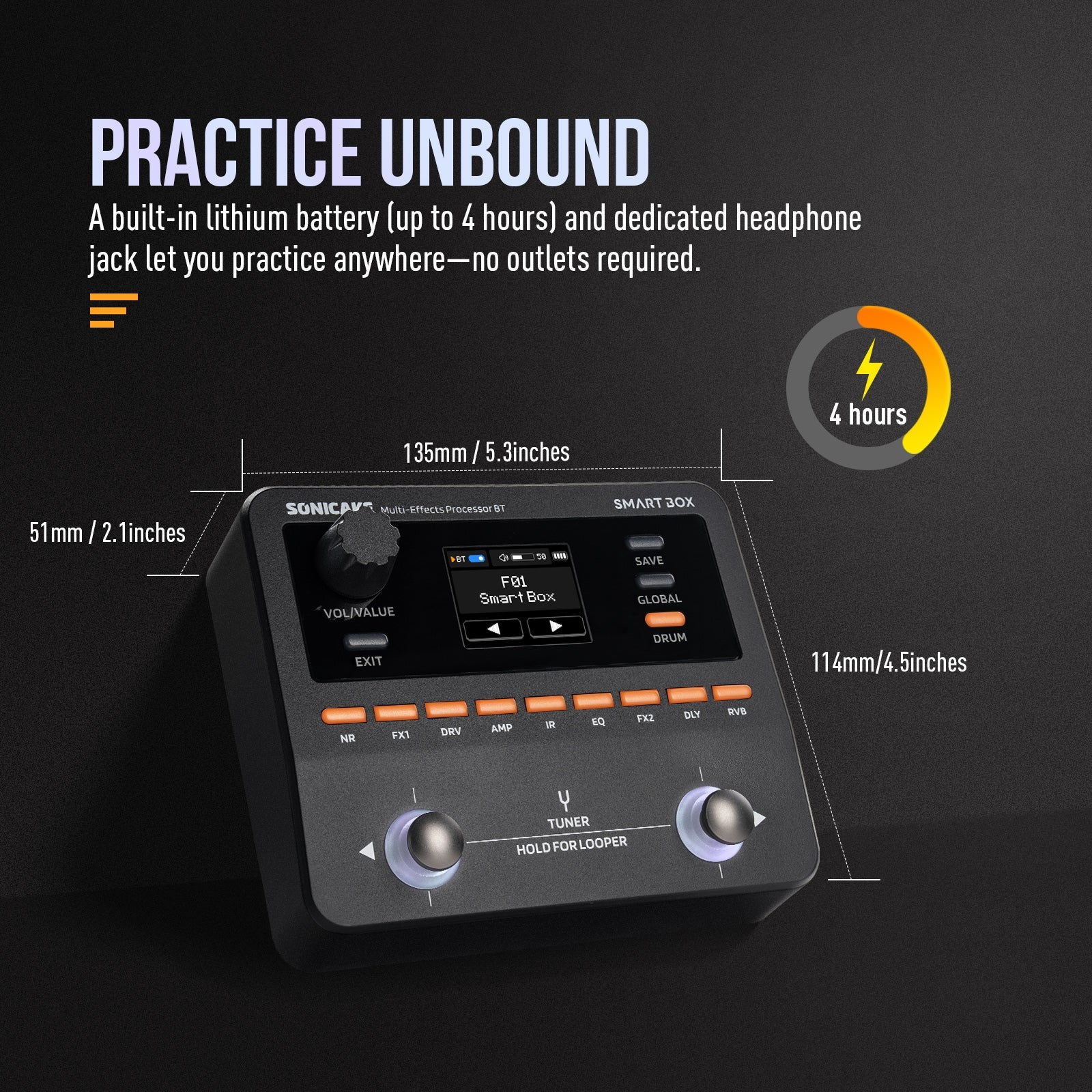 Pedal Guitar Sonicake Smart Box QME-20 – Việt Music