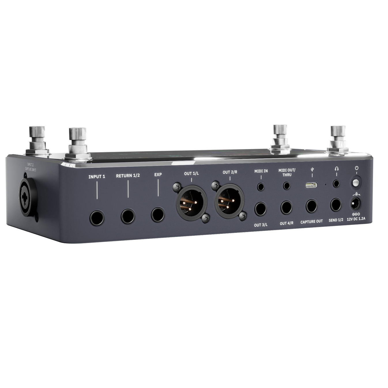 Pedal Guitar Neural DSP Quad Cortex Mini Digital Effects Processor and ...