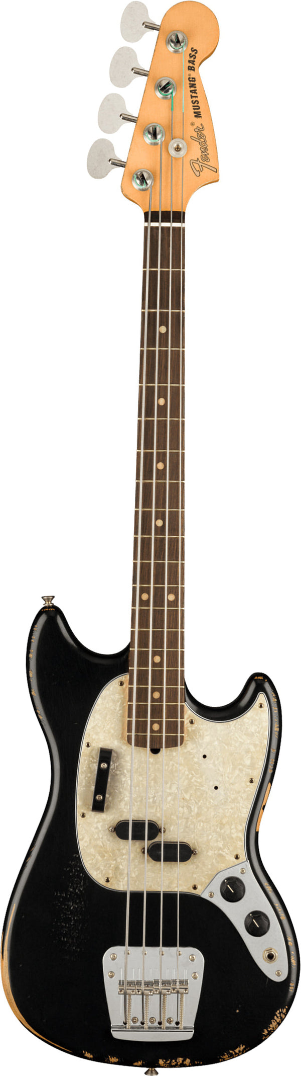 Đàn Guitar Bass Fender JMJ Road Worn Mustang Bass S, Rosewood Fingerbo ...
