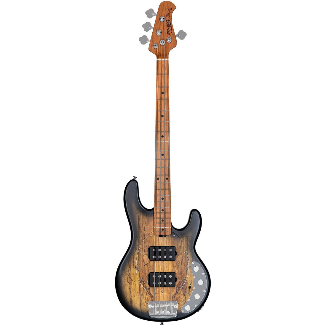 Đàn Guitar Bass Sterling Stingray RAY34SM HH, Maple Fingerboard, Natur ...