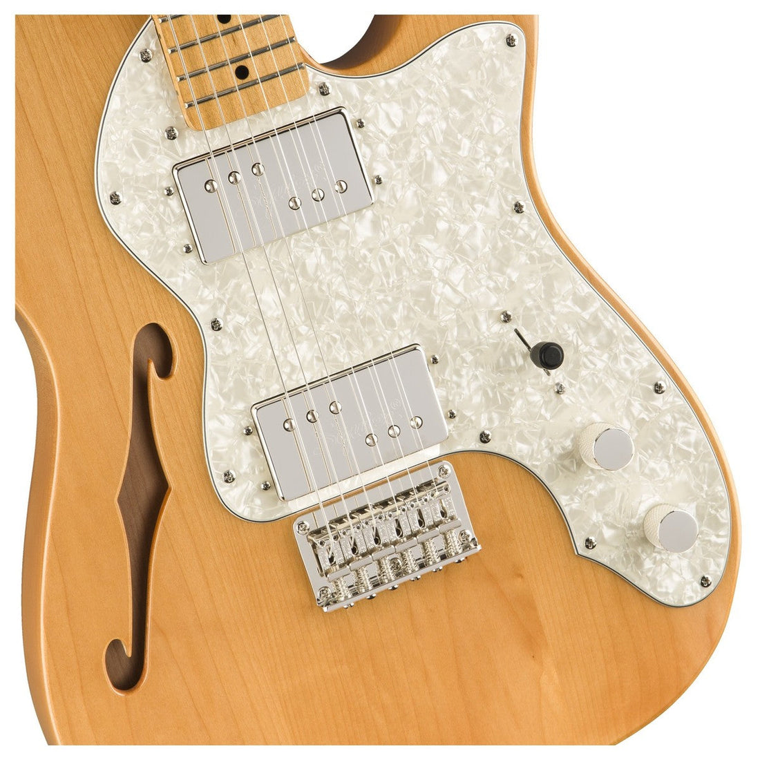 Đàn Guitar Điện Squier Classic Vibe 70s Telecaster Thinline HH, Maple ...