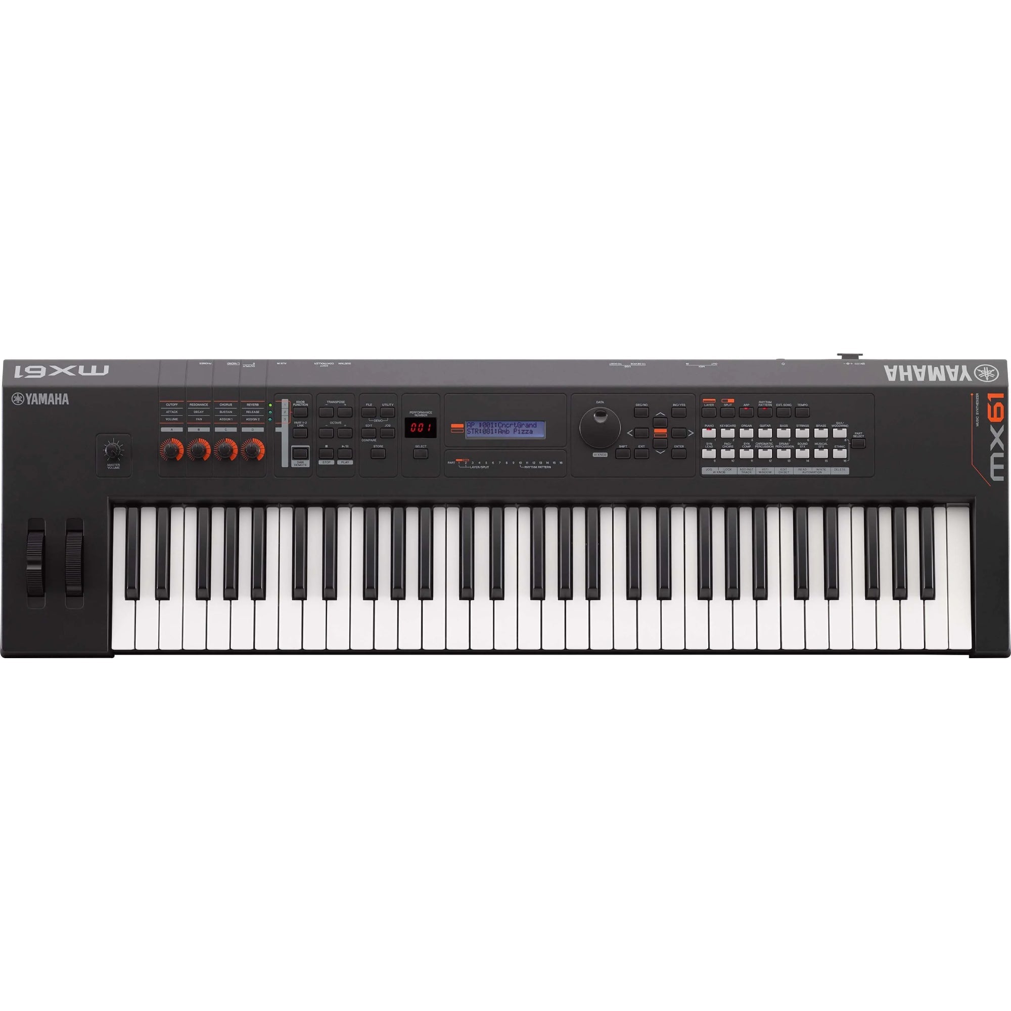 Đàn Synthesizer Yamaha MOTIF MX61 – Việt Music
