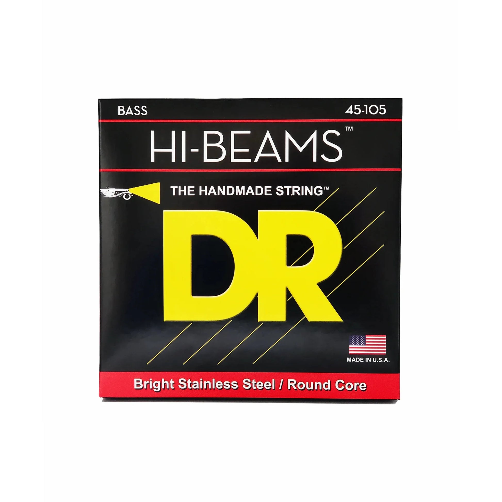 Dây Đàn Guitar Bass DR Strings MR-45 Hi-Beam Stainless Steel - 4 Strin ...