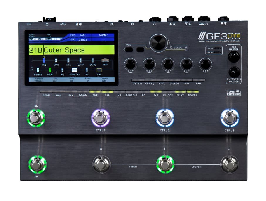 Pedal Guitar Mooer GE300 Lite Multi Effects – Việt Music