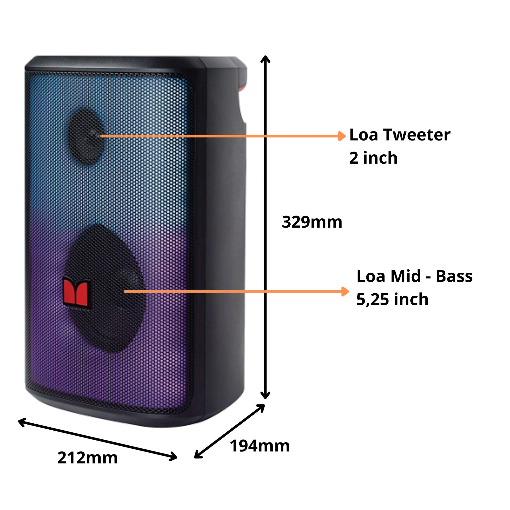Loa Monster Sparkle Bluetooth – Việt Music