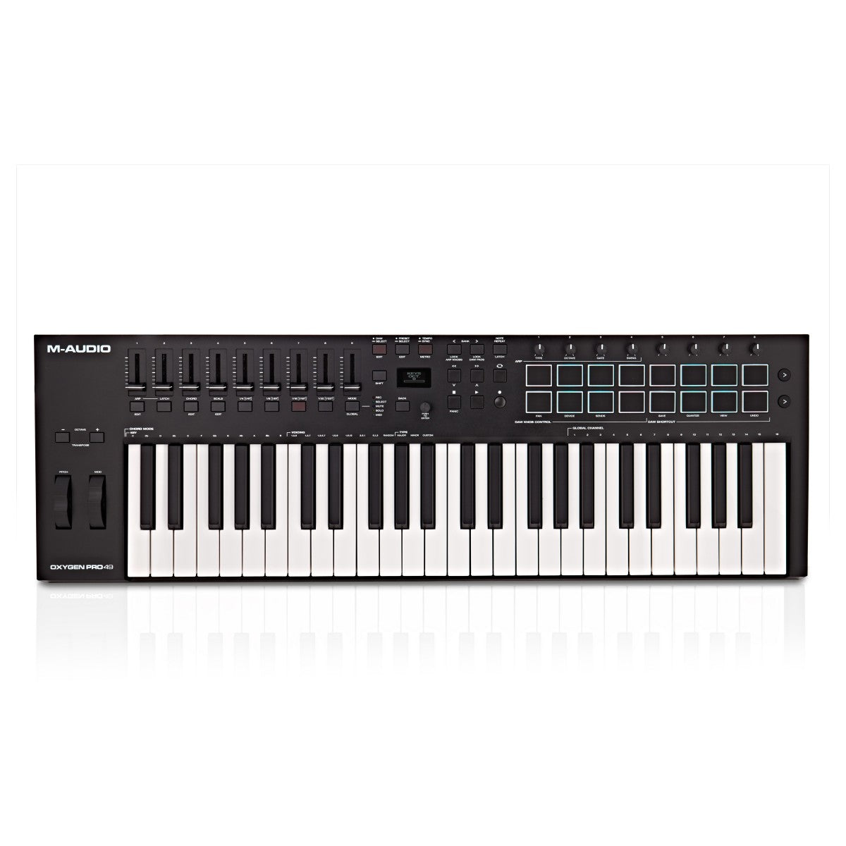 MIDI Keyboard Controller M-Audio Oxygen Pro 49 – Việt Music