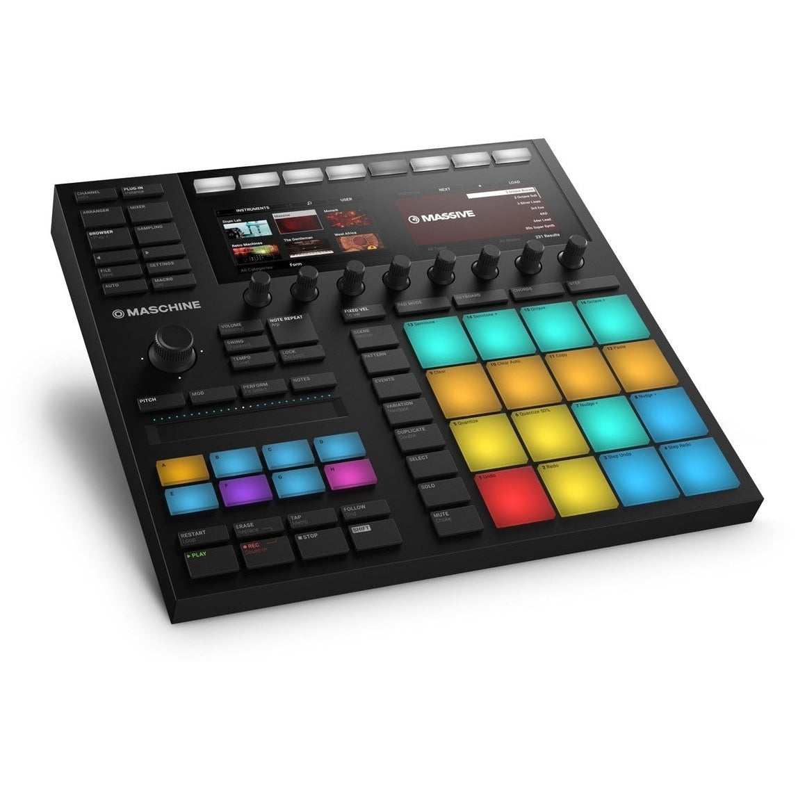 MIDI Pad Controller Native Instruments Maschine MK3 Groove Production ...