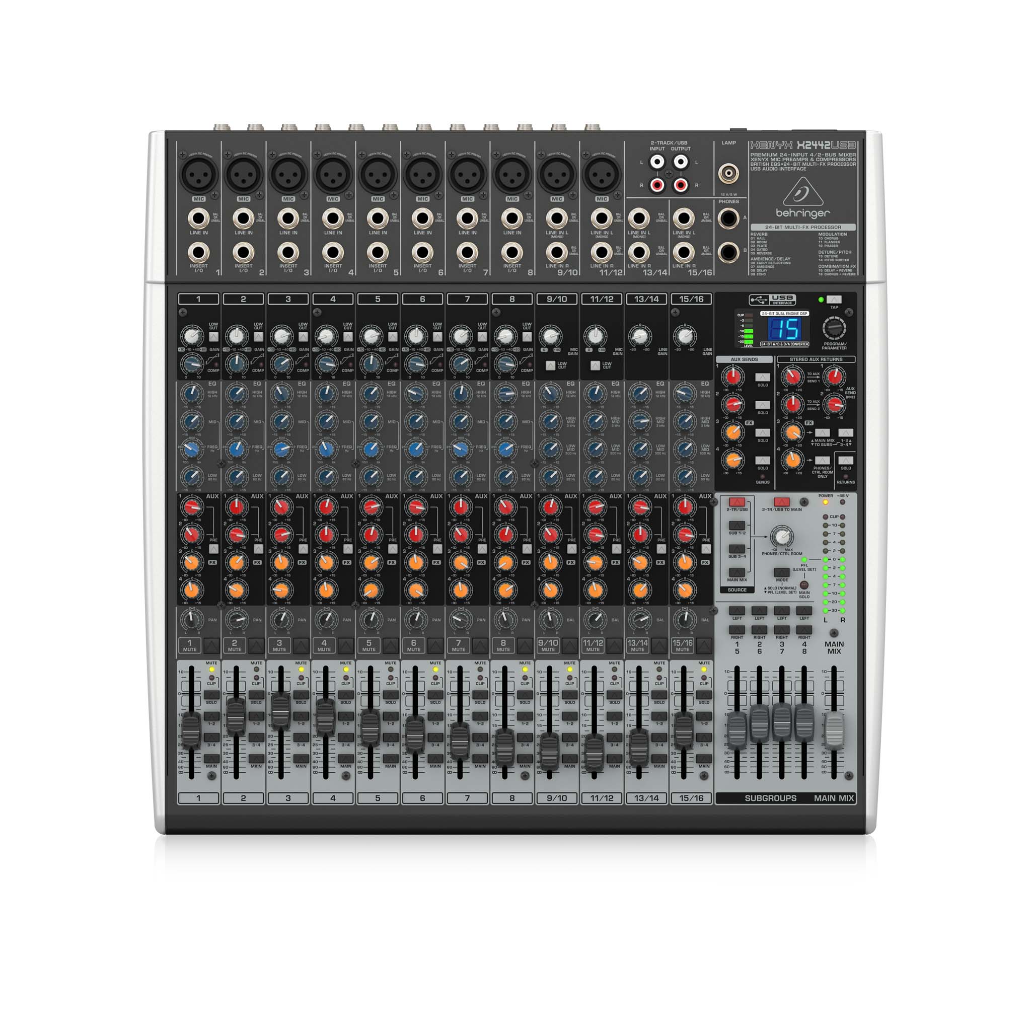 Mixer Behringer X2442USB 24 Channel Analog – Việt Music