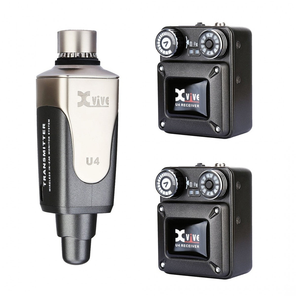 Bộ Thu Phát Tín Hiệu Không Dây Xvive U4R2 In-Ear Monitor System with 2 ...