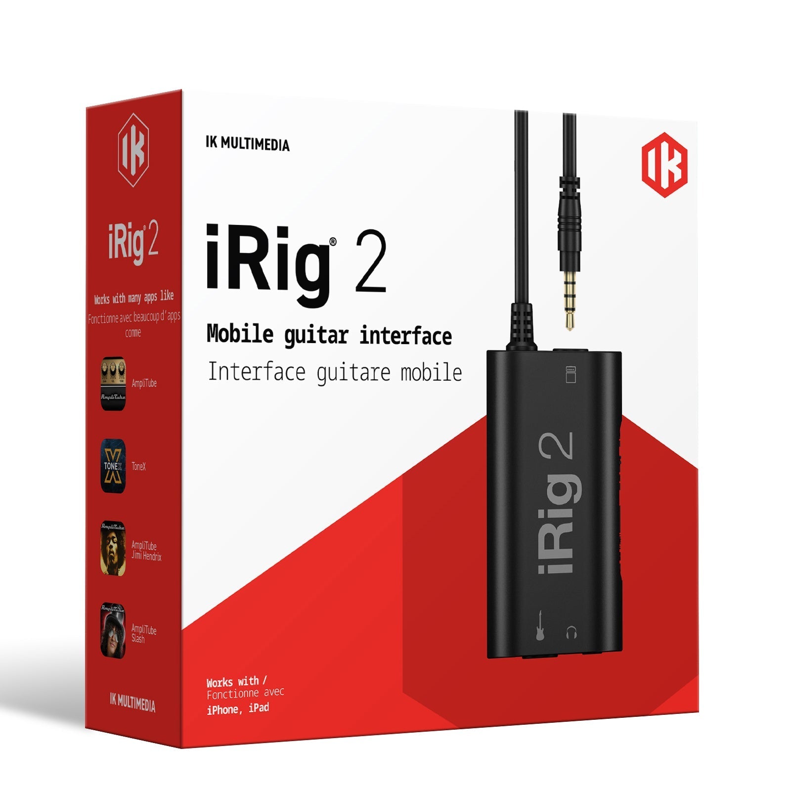 Thiết Bị Thu Âm IK Multimedia IRig 2 - Guitar Interface – Việt Music