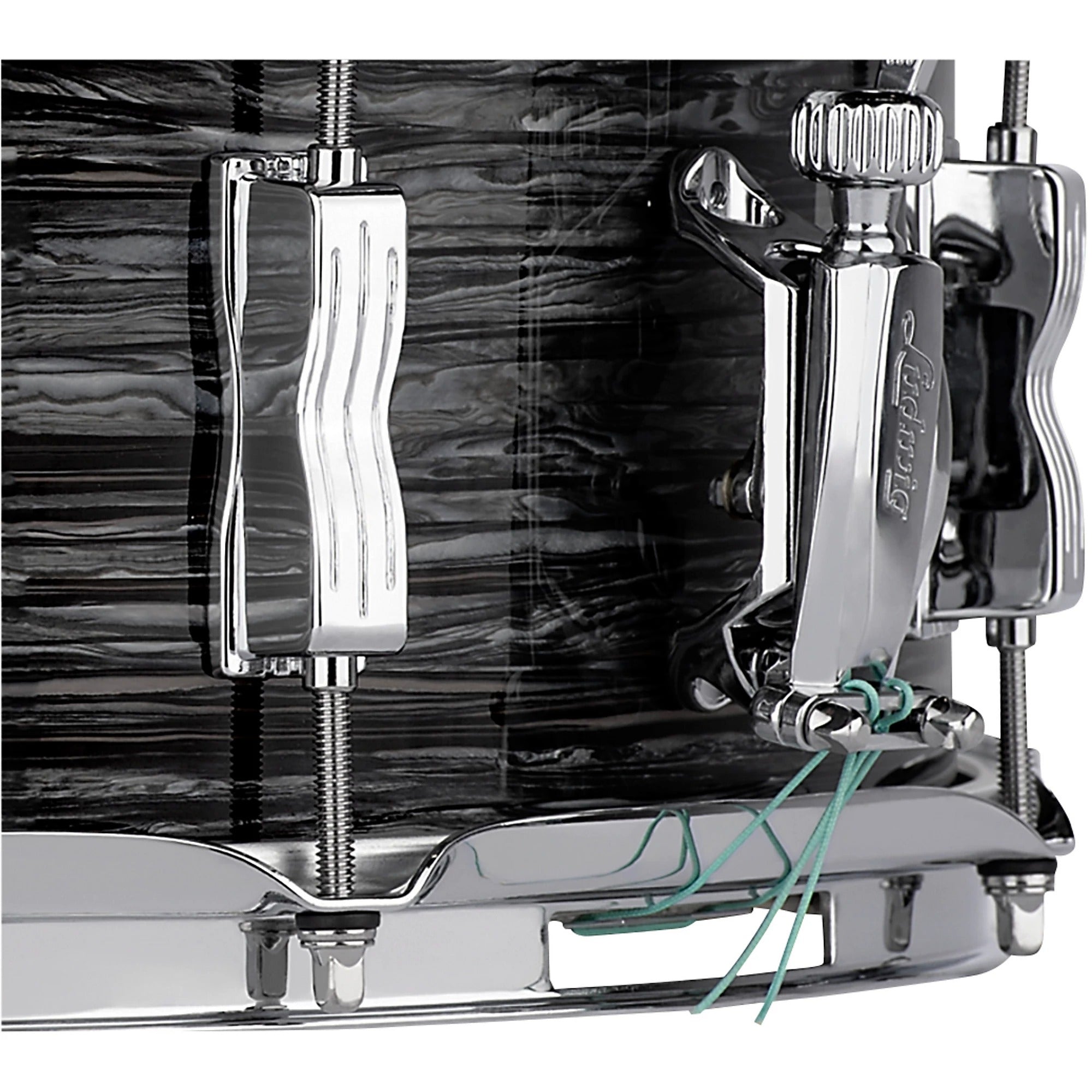 Trống Snare Ludwig Jazz Fest Vintage Black Oyster LS9081Q – Việt Music